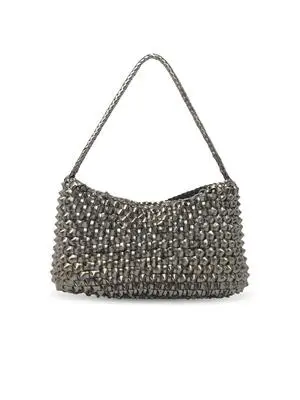 Dragon Diffusion Basil Cactuscovert Foil' Leather Bag