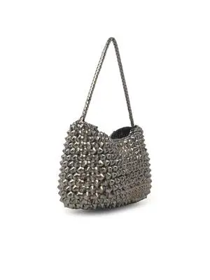 Dragon Diffusion Basil Cactuscovert Foil' Leather Bag