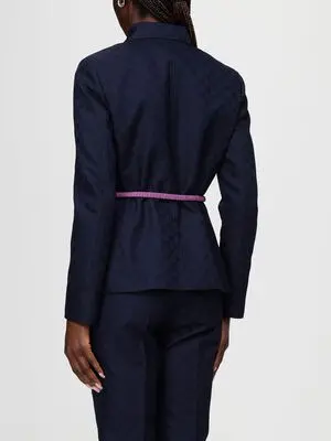 Gucci Gg Cotton Blend Jacket