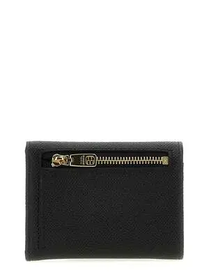 Dolce & Gabbana French Flap Wallet - Black