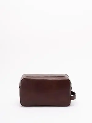 Brunello Cucinelli Beauty Case With Double Zipper