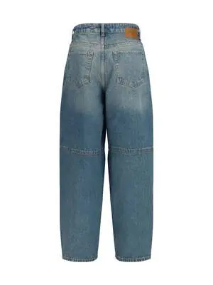 GANNI Stary Rigid Denim Jeans - Blue