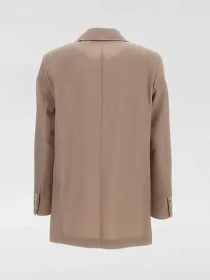 Max Mara Double Breasted Virgin Wool And Silk Blazer
