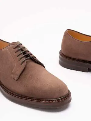 Brunello Cucinelli Calf Leather Lace Up Shoes