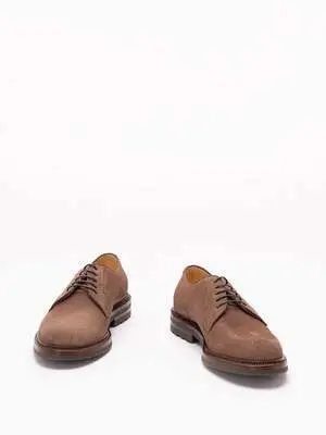 Brunello Cucinelli Calf Leather Lace Up Shoes - Multicolor