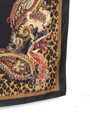 Etro Printed Silk Foulard