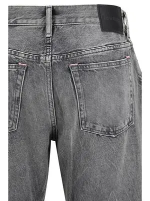 Acne Studios Denim Barrel Jeans - Gray