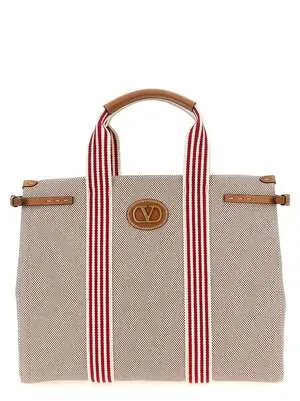 Valentino Garavani Antibes Canvas Tote Bag - Multicolor