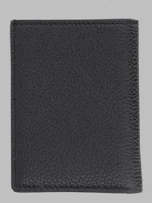 TOM FORD Grained Calf Leather Card Holder - Black