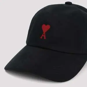 AMI Paris Cotton Baseball Cap