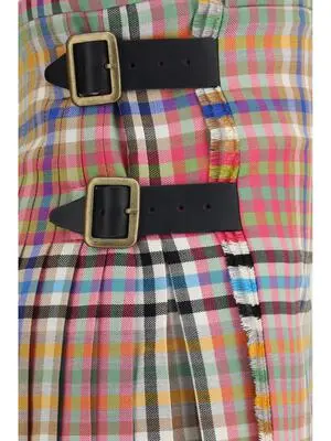VIVIENNE WESTWOOD Heather Check Mini Kilt