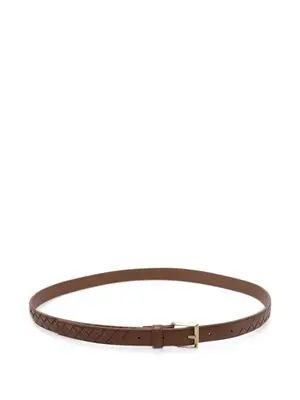 Bottega Veneta Solo Leather Belt - Multicolor