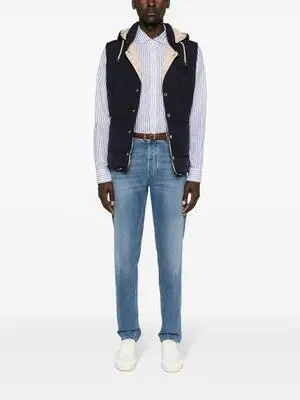 Brunello Cucinelli Slim Fit Denim Jeans - Multicolor