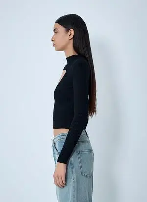 DIESEL® Wool Knit Sweater - Black