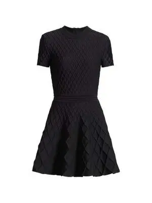 Balmain Flared Mini Dress - Multicolor