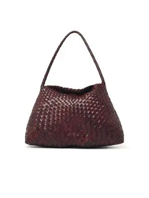 Dragon Diffusion Santa Mariabruciato' Leather Bag - Brown