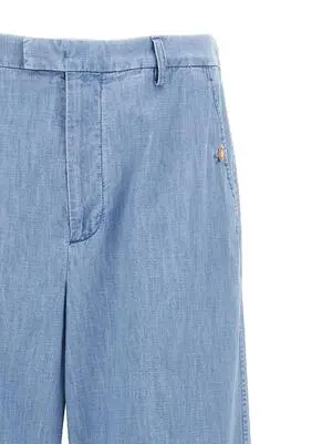 Valentino Garavani Turn-up Jeans