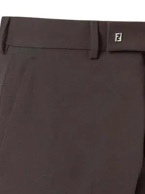 Fendi Wool Crepe Pants