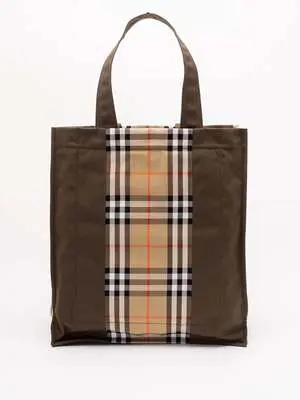 Burberry Ekd Label` Tote