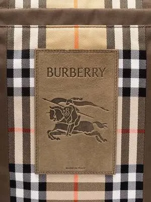 Burberry Ekd Label` Tote