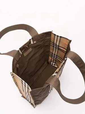 Burberry Ekd Label` Tote