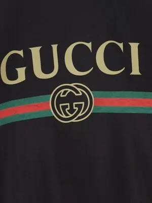 Gucci Logo Cotton T-shirt
