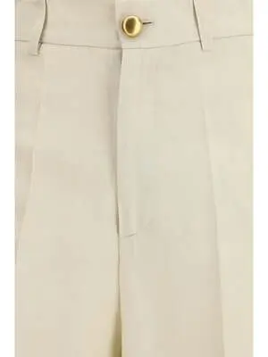 P.a.r.o.s.h Raisa Wide-leg Pants - Cream