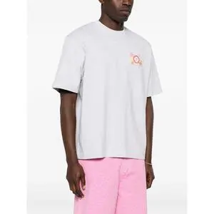 Casablanca Grey T-shirts & Vests T-shirts - Gray