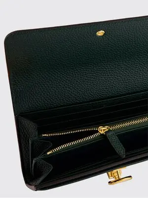 Gucci Softbit Hammered Leather Wallet