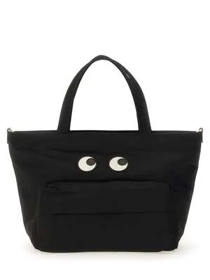 ANYA HINDMARCH Borsa Tote Eyes Mini - Black