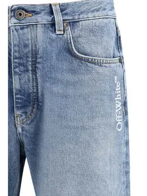 Off-White Half Arrow Slim Relaxed Jeans