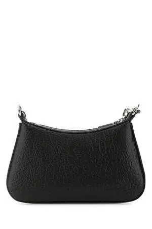 Alexander McQueen Leather Mini T-bar Handbag - Black