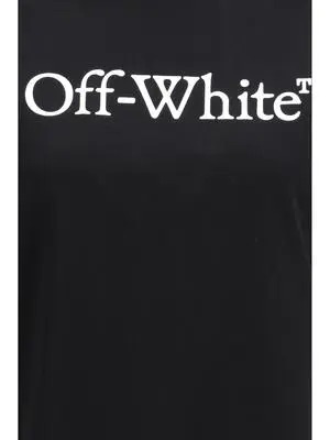 Off-White Big Logo Bookish T-shirt - Black