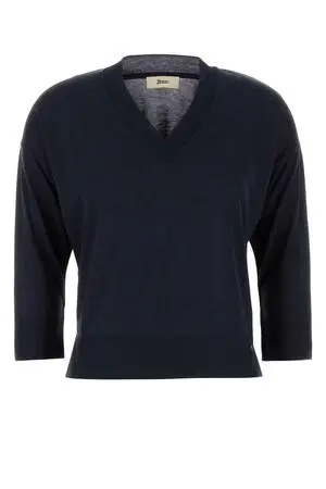 Herno Midnight Lyocell Blend T-shirt - Blue