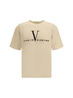 Valentino Garavani T-shirt With A “made In ” Print - Multicolor