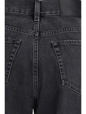 Chloé High-waisted Cropped Denim Jeans