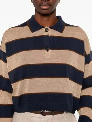 Brunello Cucinelli Polo Sweater - Multicolor