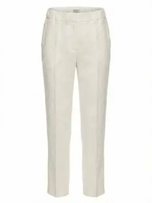 Brunello Cucinelli BRUNELLO CUCINELLI Linen Trousers Multicolor