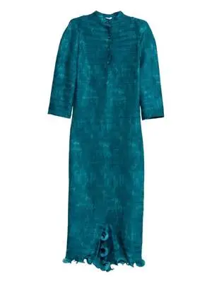 Fendi Faded Plisse` Dress - Multicolor