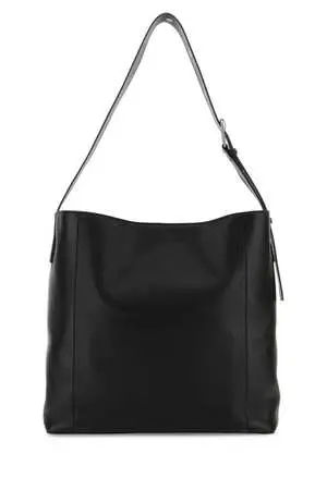 Alexander McQueen Leather Pendant Shopping Bag