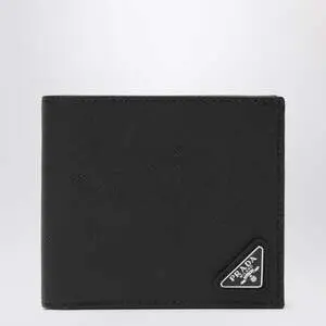 Prada Saffiano Wallet - Black