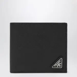 Prada Saffiano Wallet - Black