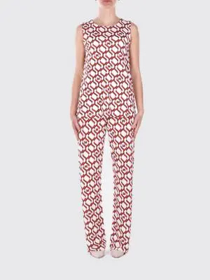 Max Mara Graphic Print Jersey Trousers - Multicolor