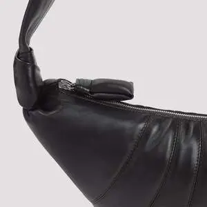 LEMAIRE Leather Medium Croissant Bag - Brown