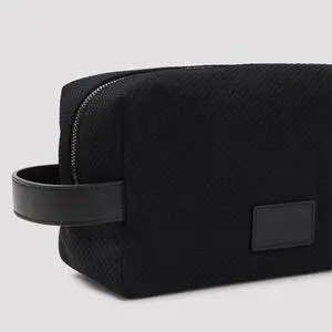 Giorgio Armani Mesh And Leather Beauty Case
