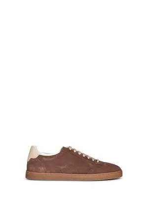 Brunello Cucinelli Mud Suede Sneakers