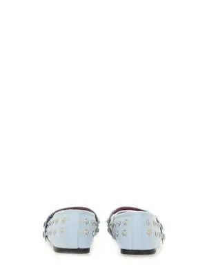 Stella McCartney Studded Ballerina Flats - Multicolor