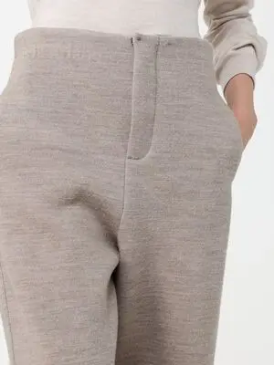 Max Mara Wide Leg Trousers - Cream