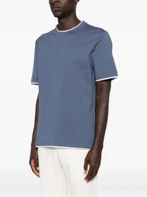 Brunello Cucinelli T-shirt With Faux-layering