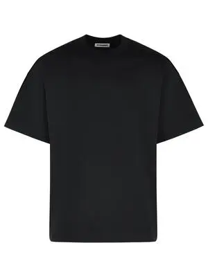 JIL SANDER Cotton T-shirt - Black
